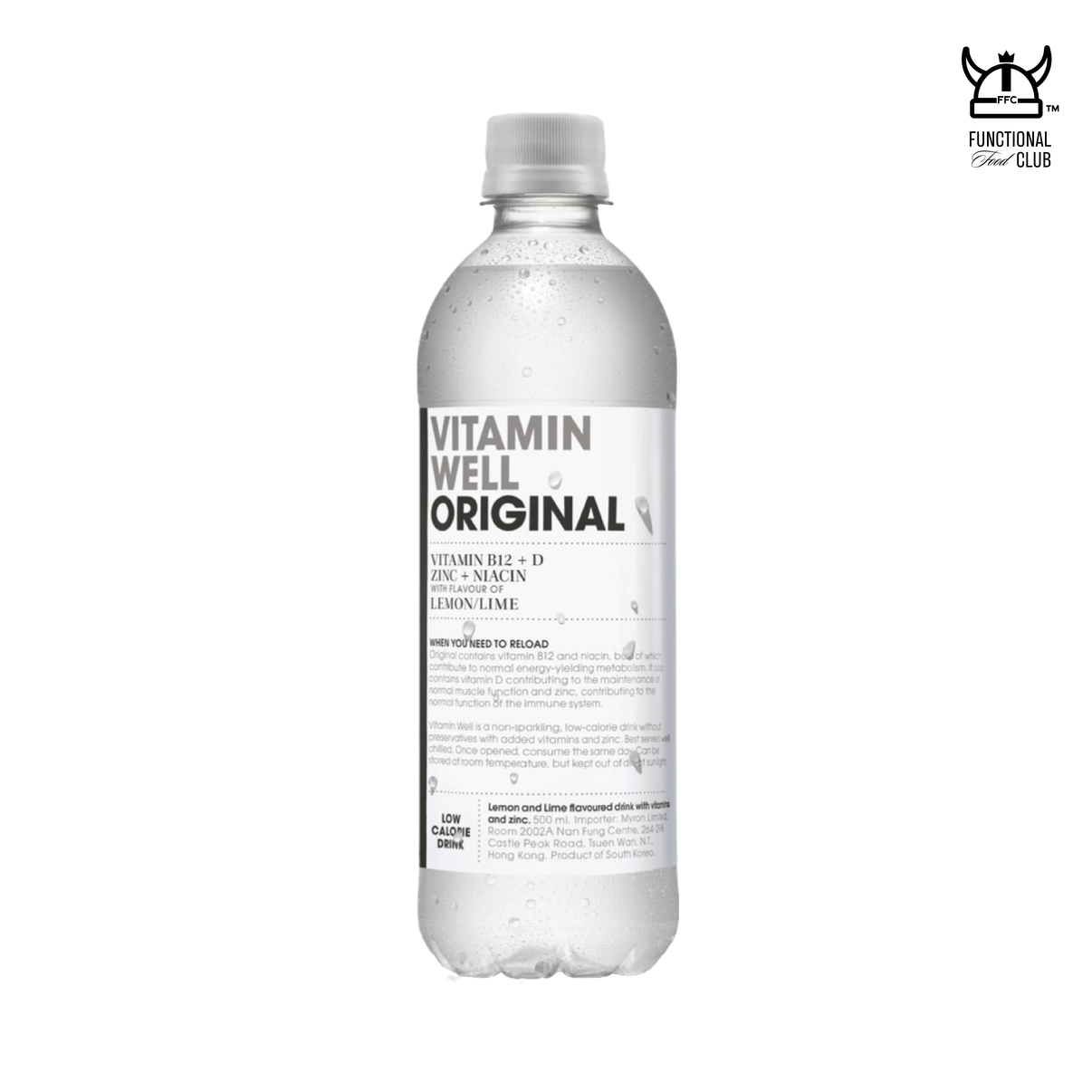 Vitamin Well Original 500ml - 1 bottle – Functional Food Club